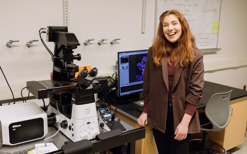 Anonymous Donor Funds New Microscope for Meyer Science Building – The ...